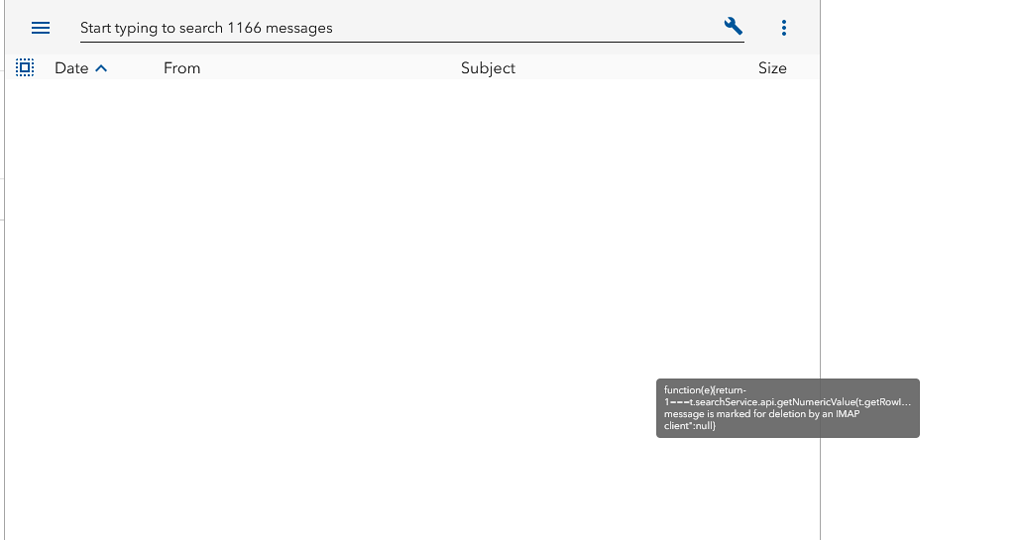 Weird hover message - Runbox 7 Webmail - Runbox Community Forum